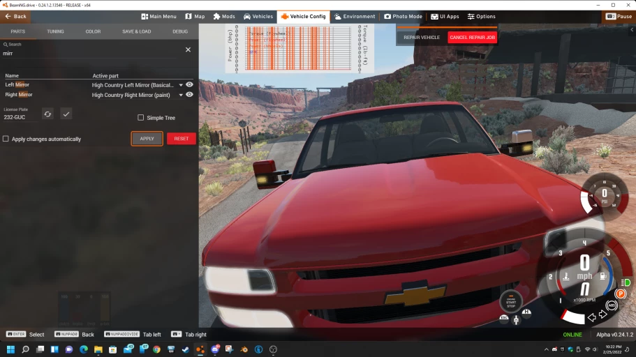 mirror - BeamNG.drive Search - ModLand.net