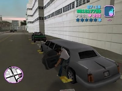 Limo mit Fahrer - GTA: Vice City