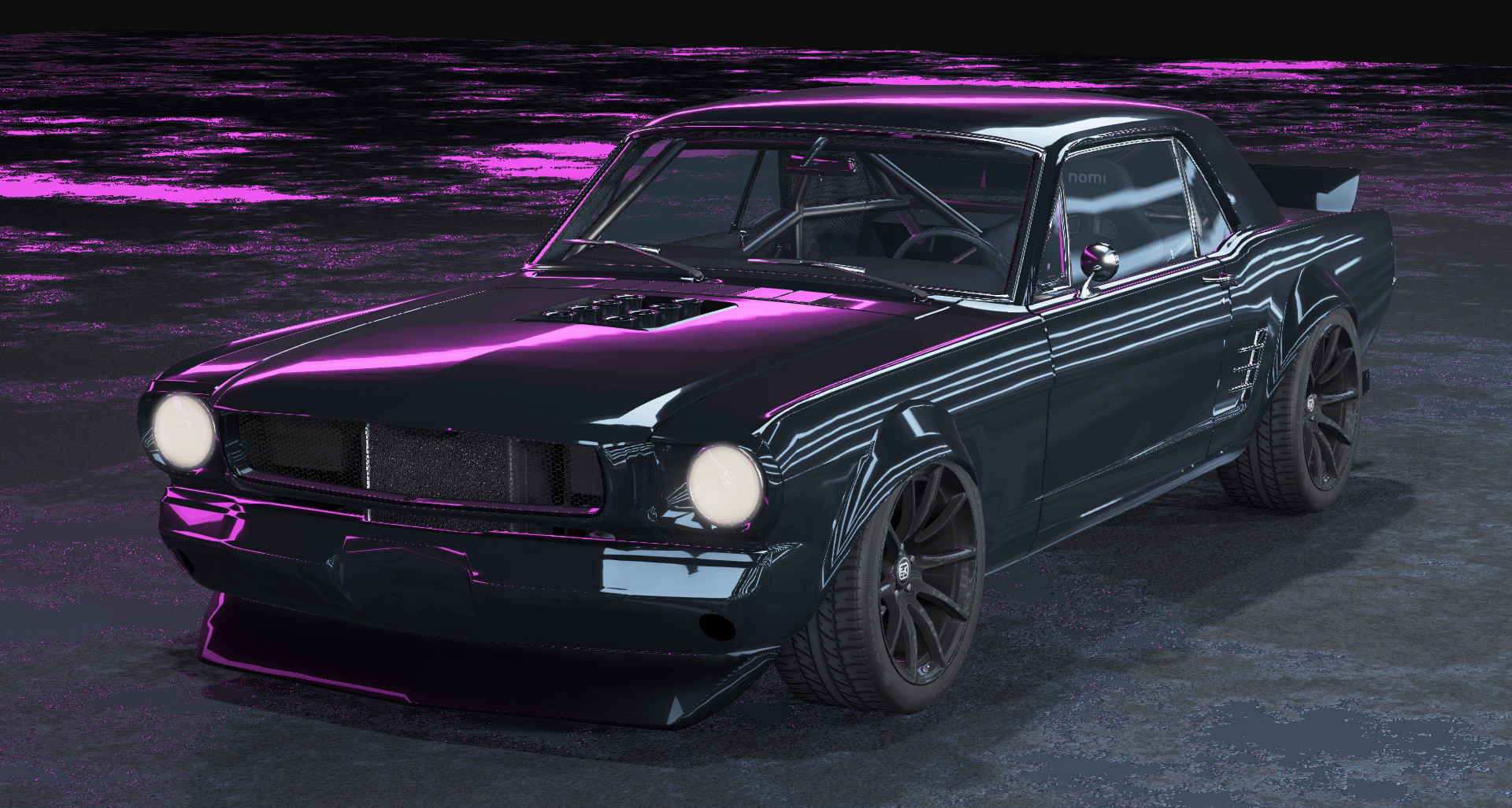 1965 Ford Mustang 1 - BeamNG.drive