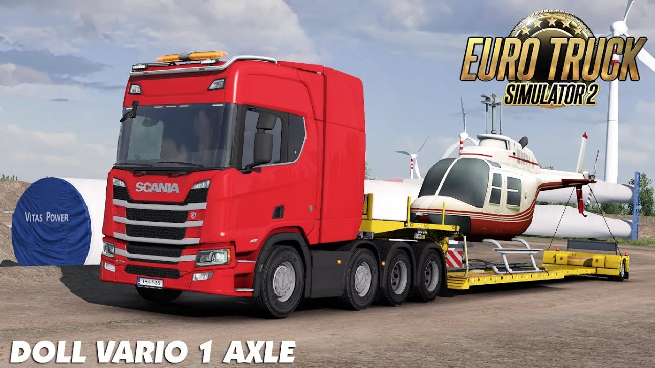 Doll Vario 1axle Version 2.1 - ETS 2