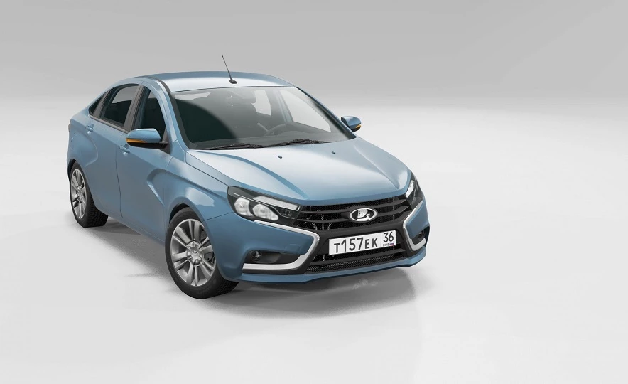 lada vesta (sunburst meshlap!!!) 8.1 - BeamNG.drive