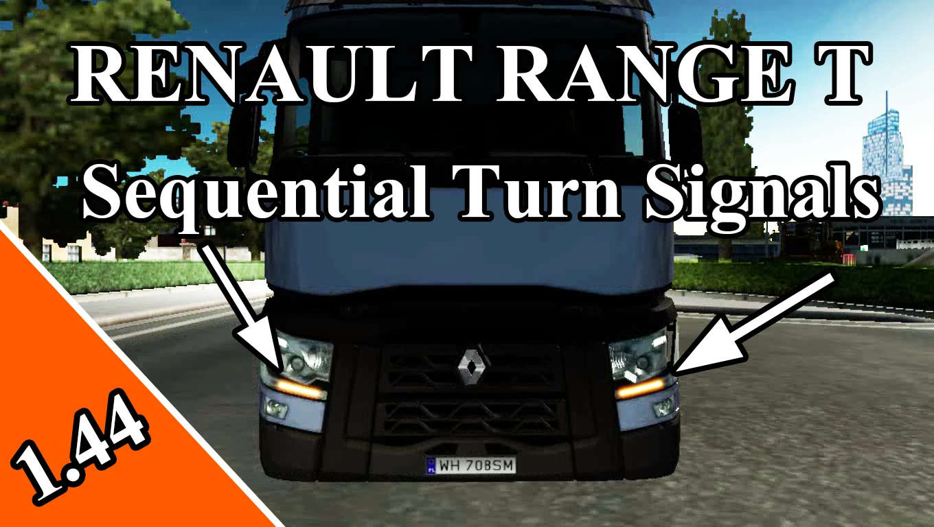 Renault Range T Sequential Turn Signals 1.44 - ETS 2