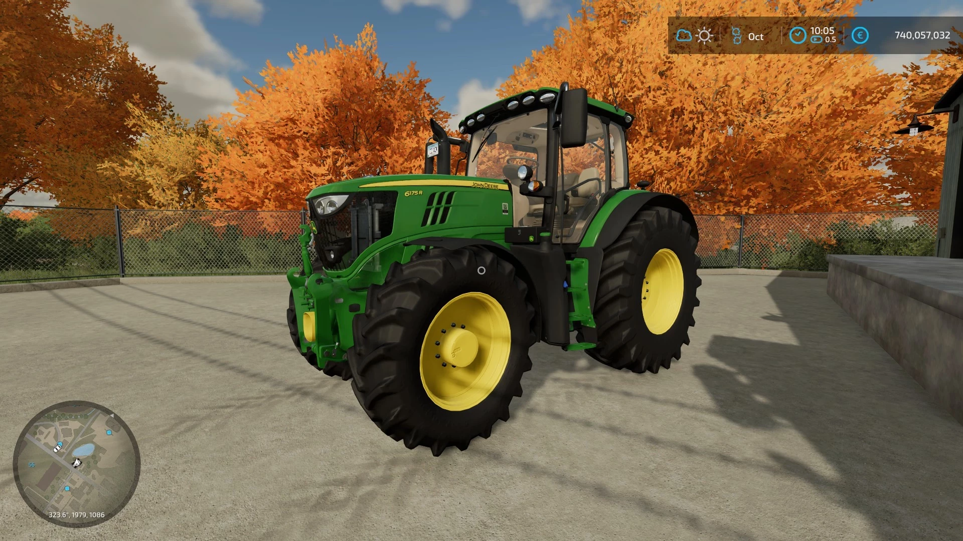 John Deere 6175R-6215R SIC v 1.0 - FS 22