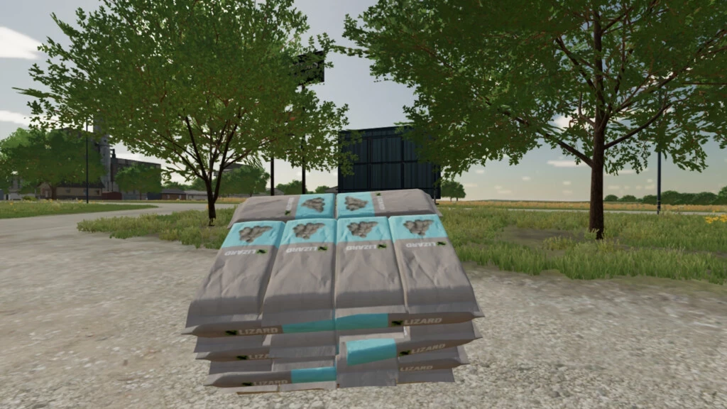 Liftable Pallet With Stones v 1.0 - FS 22