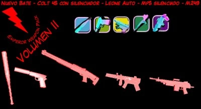 Emperors Weapon Pack Volumen II - GTA: Vice City