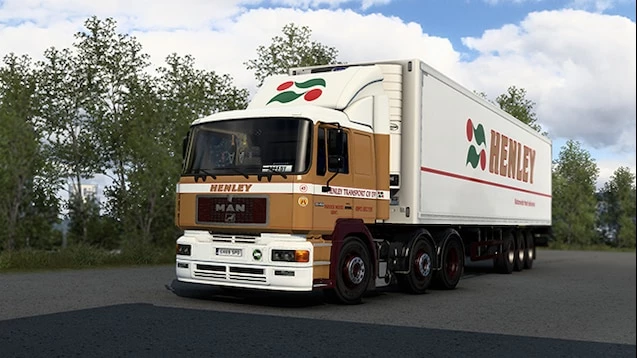 Man F2000 Skin - Henley Transport v1.2 - ETS 2