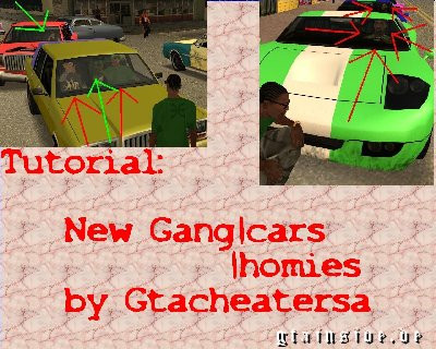 Change Gang-cars/homies Tutorial - GTA: SA