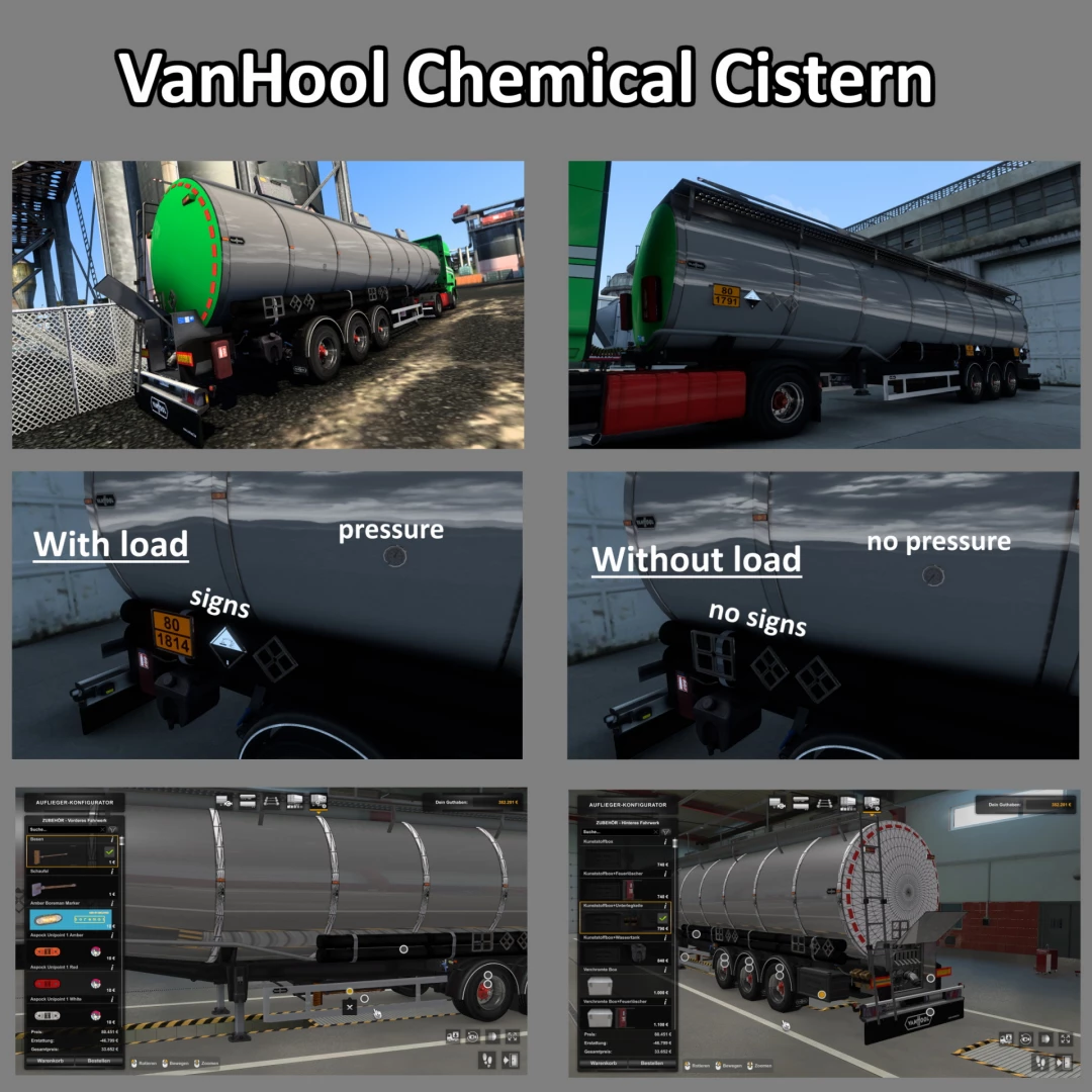 VanHool Chemical Cistern by Wolli v1.1 - ETS 2