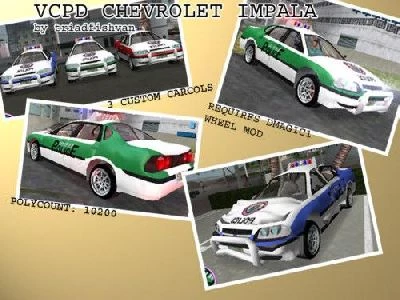 Chevrolet Impala VCPD - GTA: Vice City