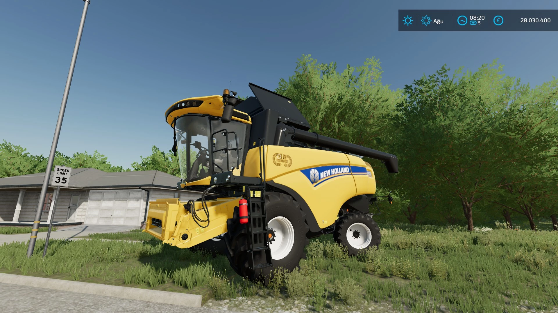 FS22 NEW HOLLAND CH 7.70 V5 5.0.0.0 - FS 22