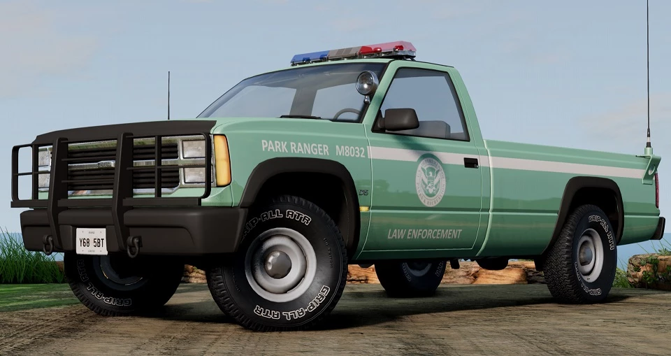 D-Series Park Ranger Livery 1 - BeamNG.drive
