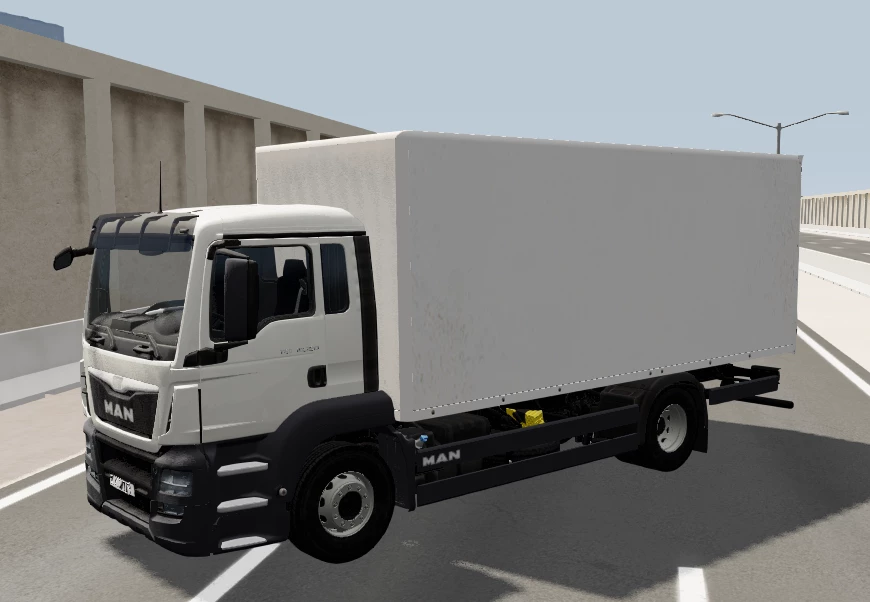 Man Cargo Box Fixed 1.1 - BeamNG.drive