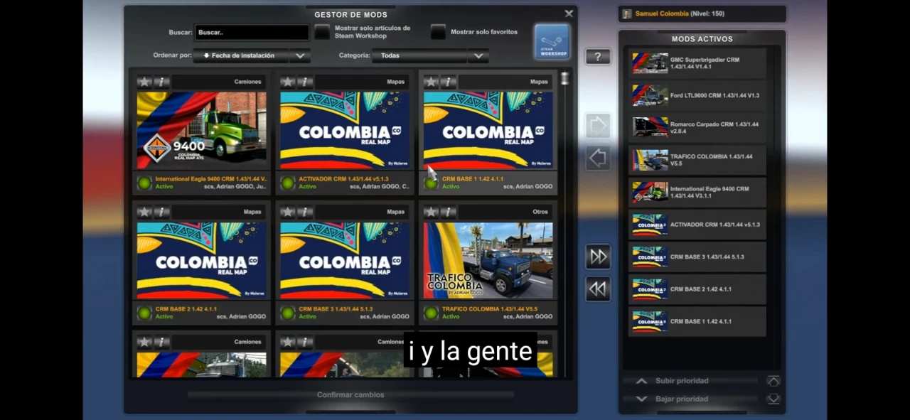 colombia - ATS Search - ModLand.net