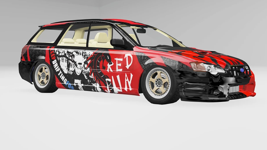 Stanced Subaru Legacy Wagon
