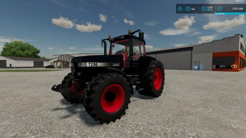 Case IH Magnum 7200 Pro series Black and Red v 1.0 - FS 22