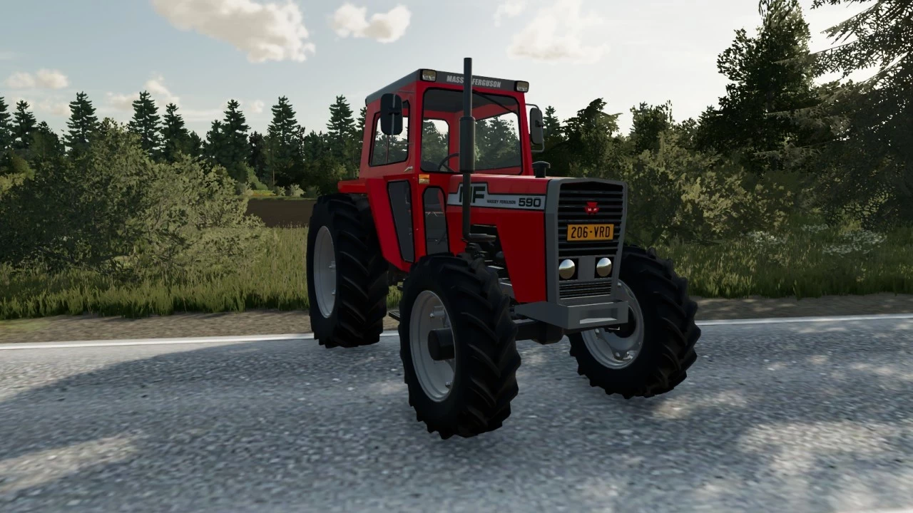 Massey Ferguson 590 v 1.0.4 - FS 22