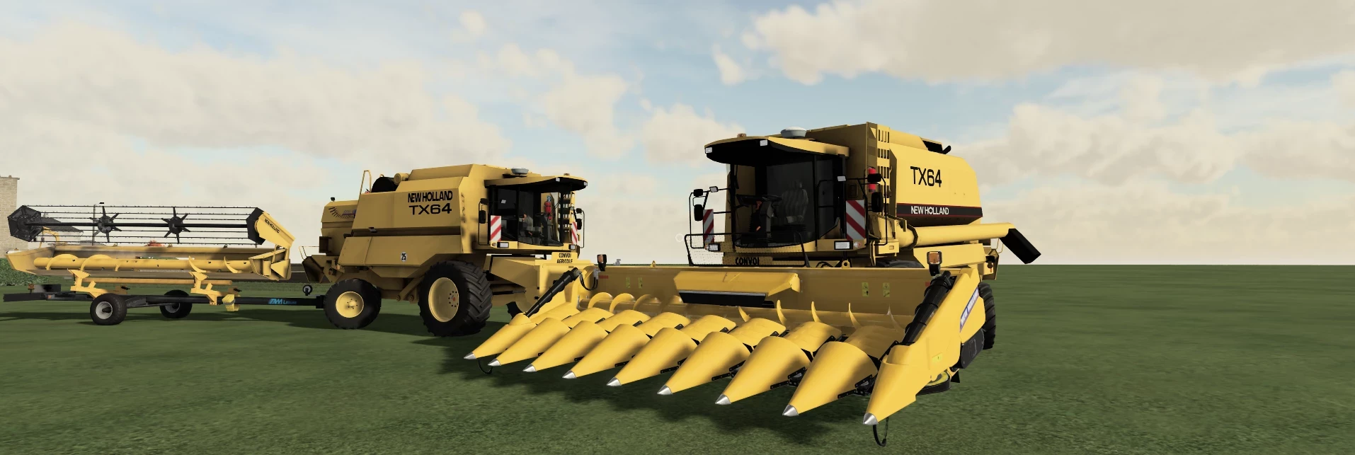 New holland TX64/ TX64 PLUS v 1.0 - FS 22