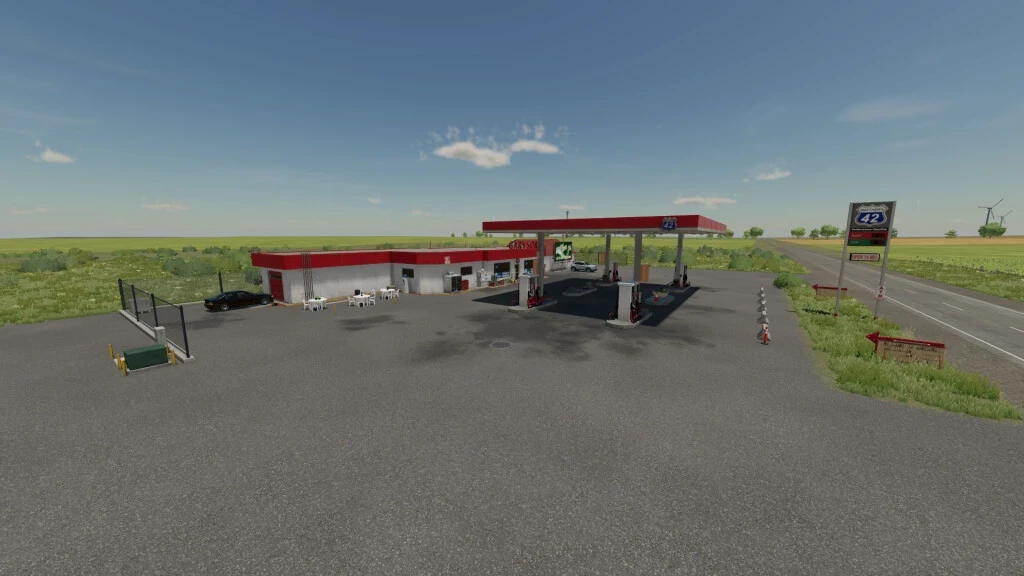 US-Gasstation v 1.0 - FS 22