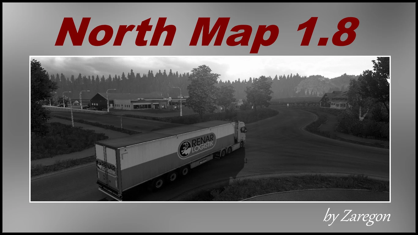 North Map 1.8 - ETS 2