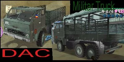 DAC Army Truck - GTA: Vice City