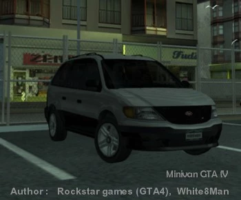 Minivan GTAIV - GTA: SA