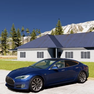 Tesla Model S 1 - BeamNG.drive
