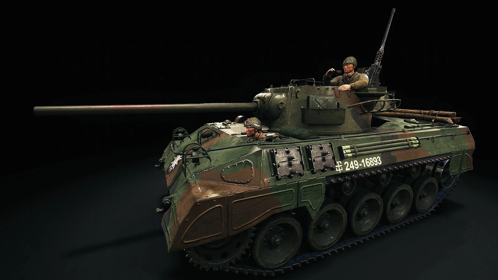 Hellcat from the Republic of China with crew - WoT