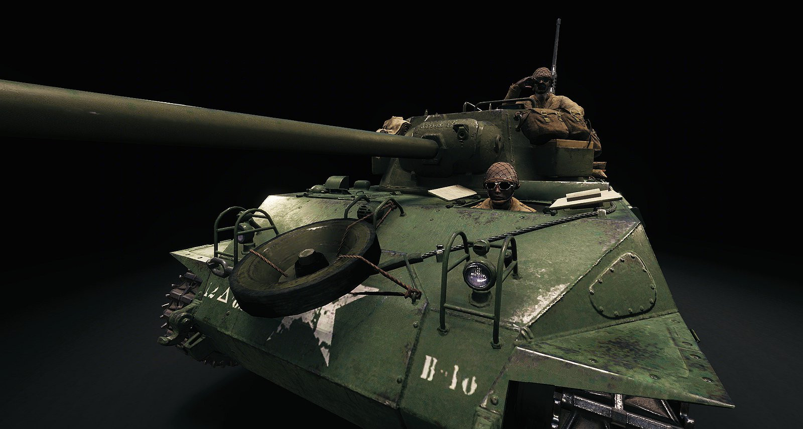 Hellcat 827th TD Bat. with crew - WoT