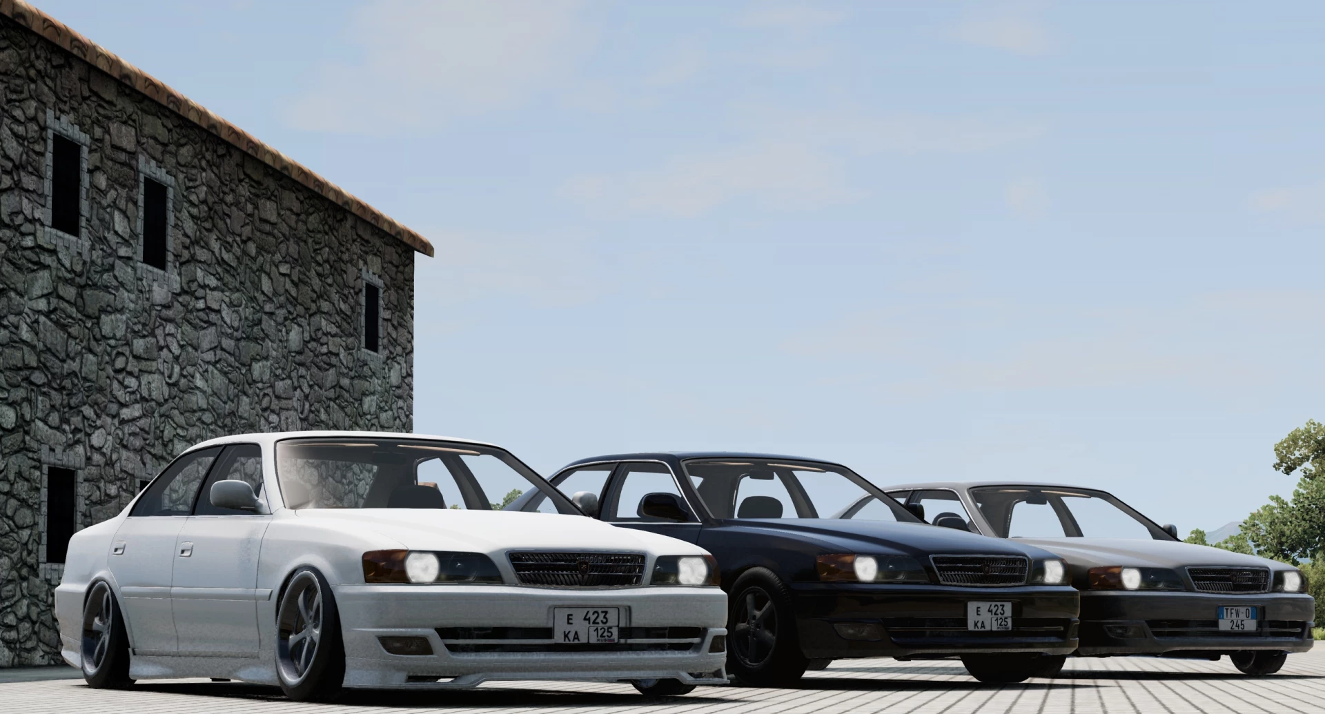 Toyota chaser JZX100 1 - BeamNG.drive