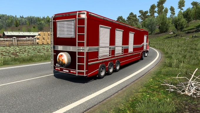 Caravan Circus, Now owned trailer 2022 - ETS 2
