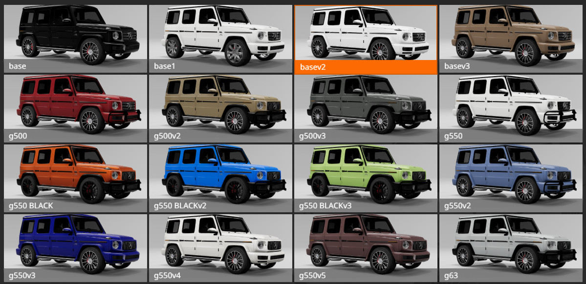 Mercedes-Benz G-class 1 - BeamNG.drive