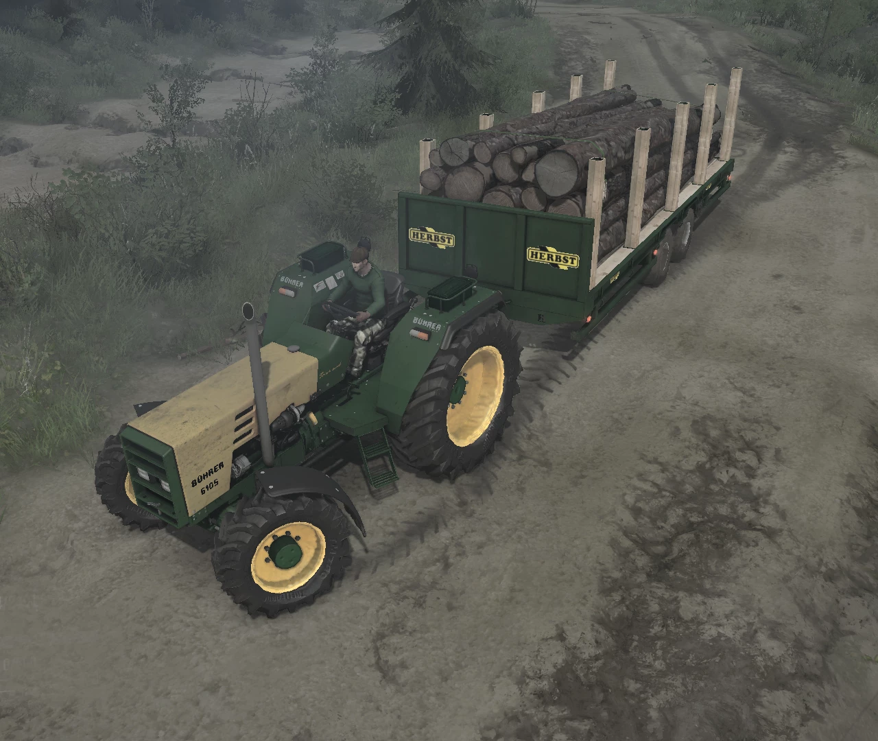 Buhrer 6105 1.0 - MudRunner