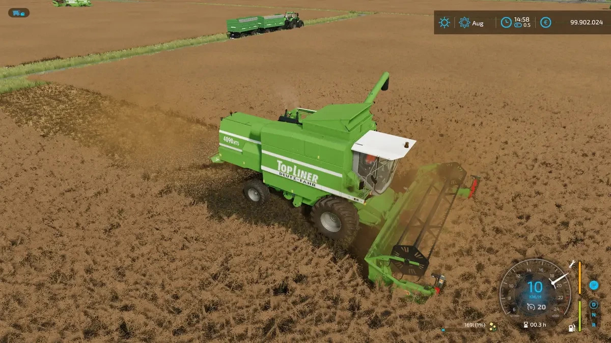 DEUTZ FAHR Header Multicolor v 1.0 - FS 22