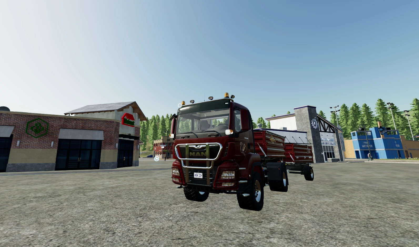 FS22 Man TGS 18500 Tipper Pack v 1.0 - FS 22