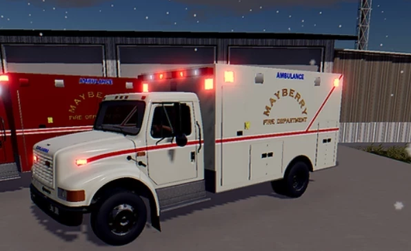 International 4900i ambulance v 1.0 - FS 22