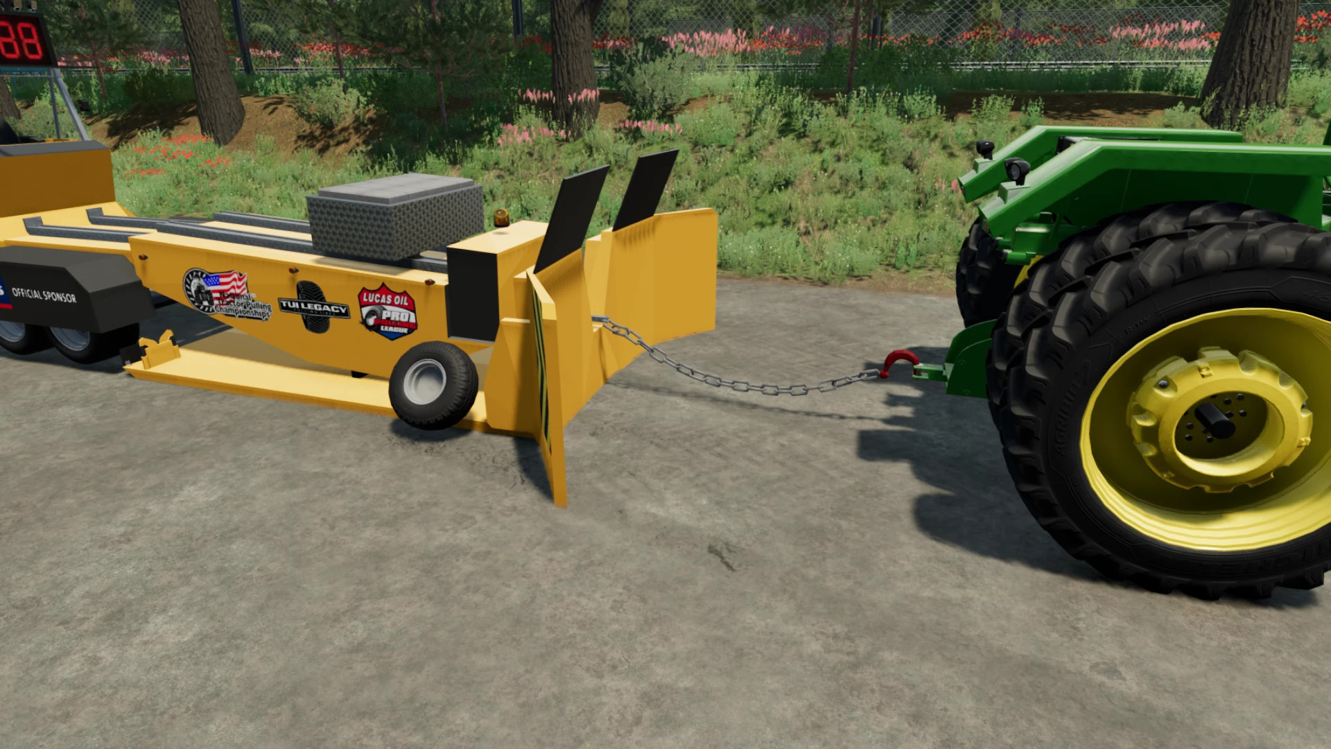 Tractor Pulling Sled v 1.0 - FS 22