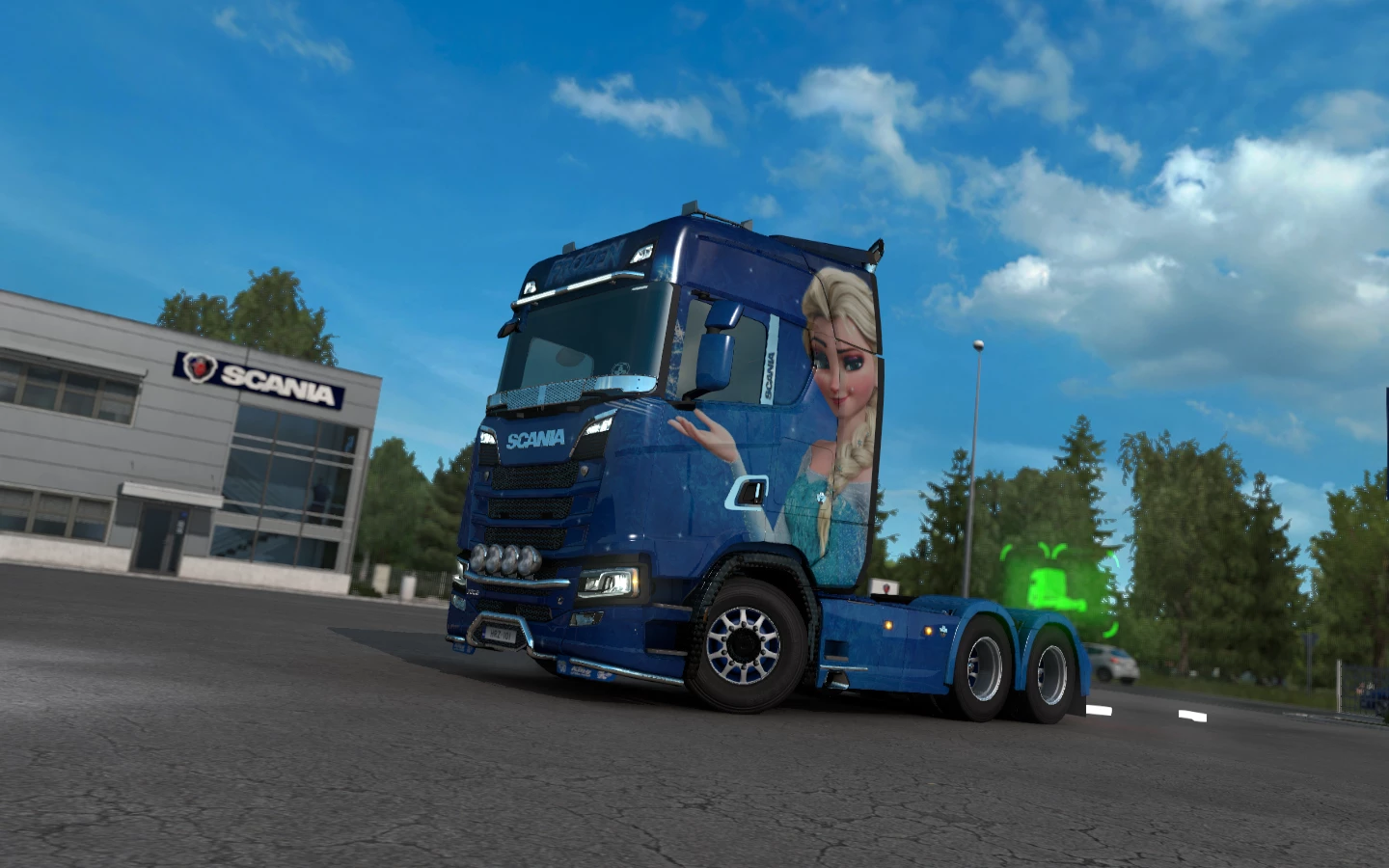 Forzen Scania Truck (Scania S High Roof) 1.3 - ETS 2