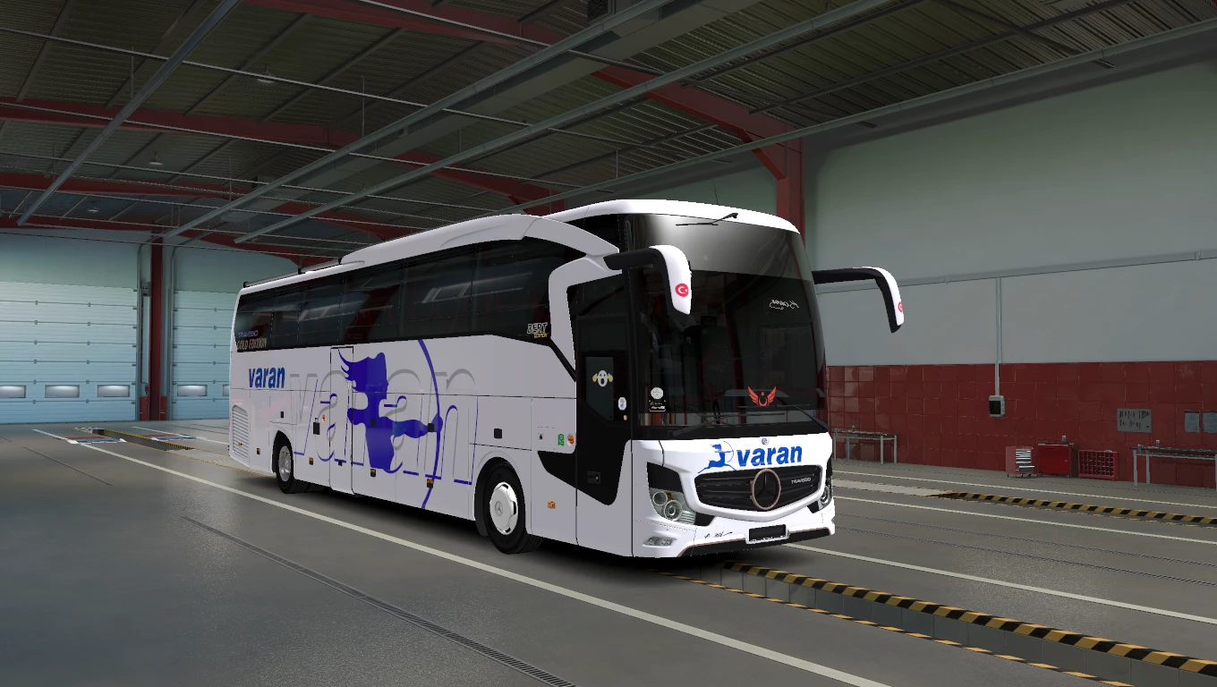 Travego 2016 Oyuncuyusbis Varan Skin 1.45 - ETS 2