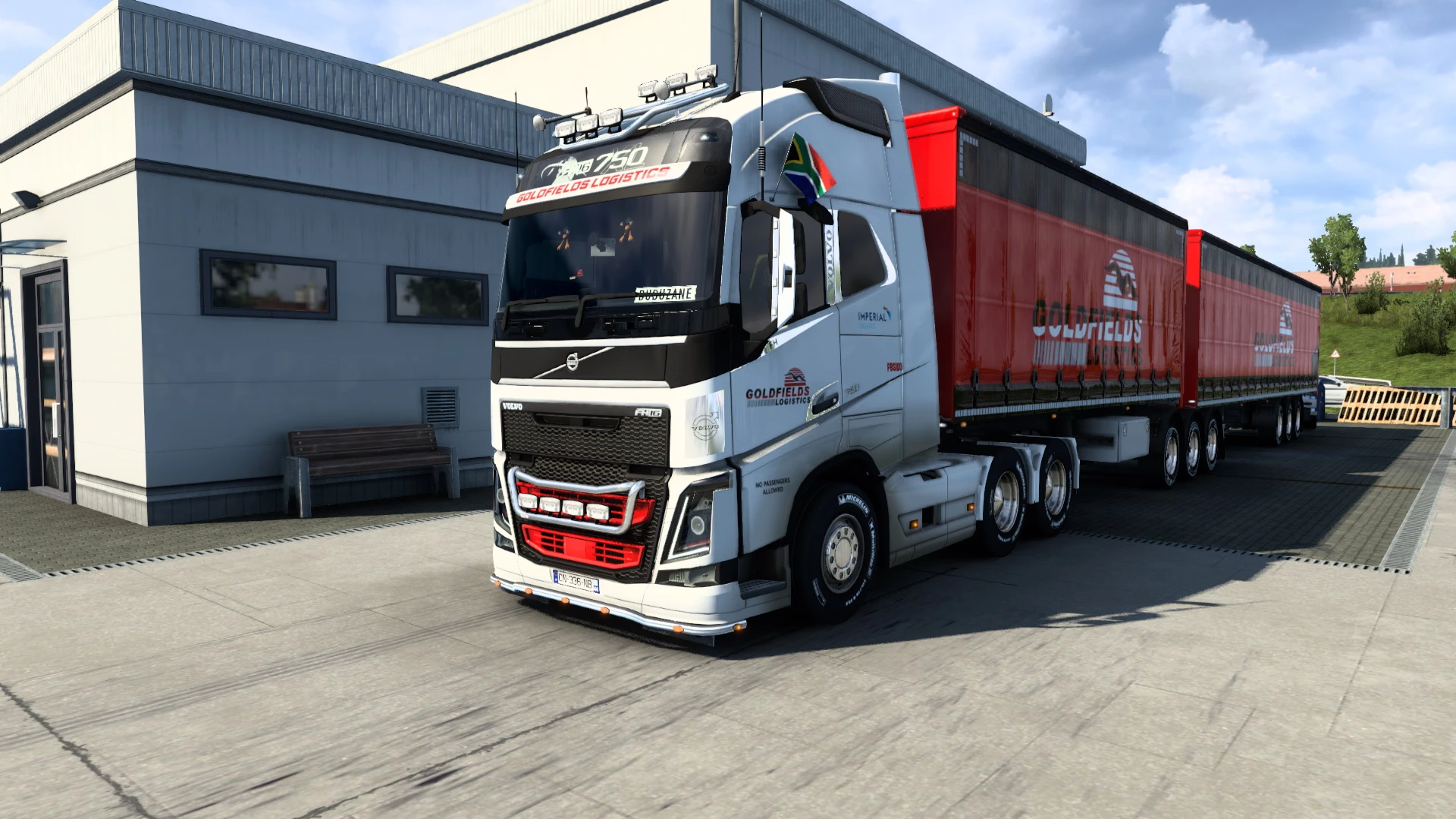 Goldfields Logistics Paint Job 1.1 - ETS 2