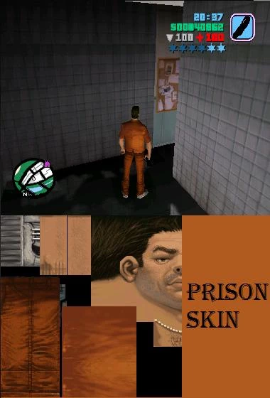 Prison Skin - GTA: Vice City