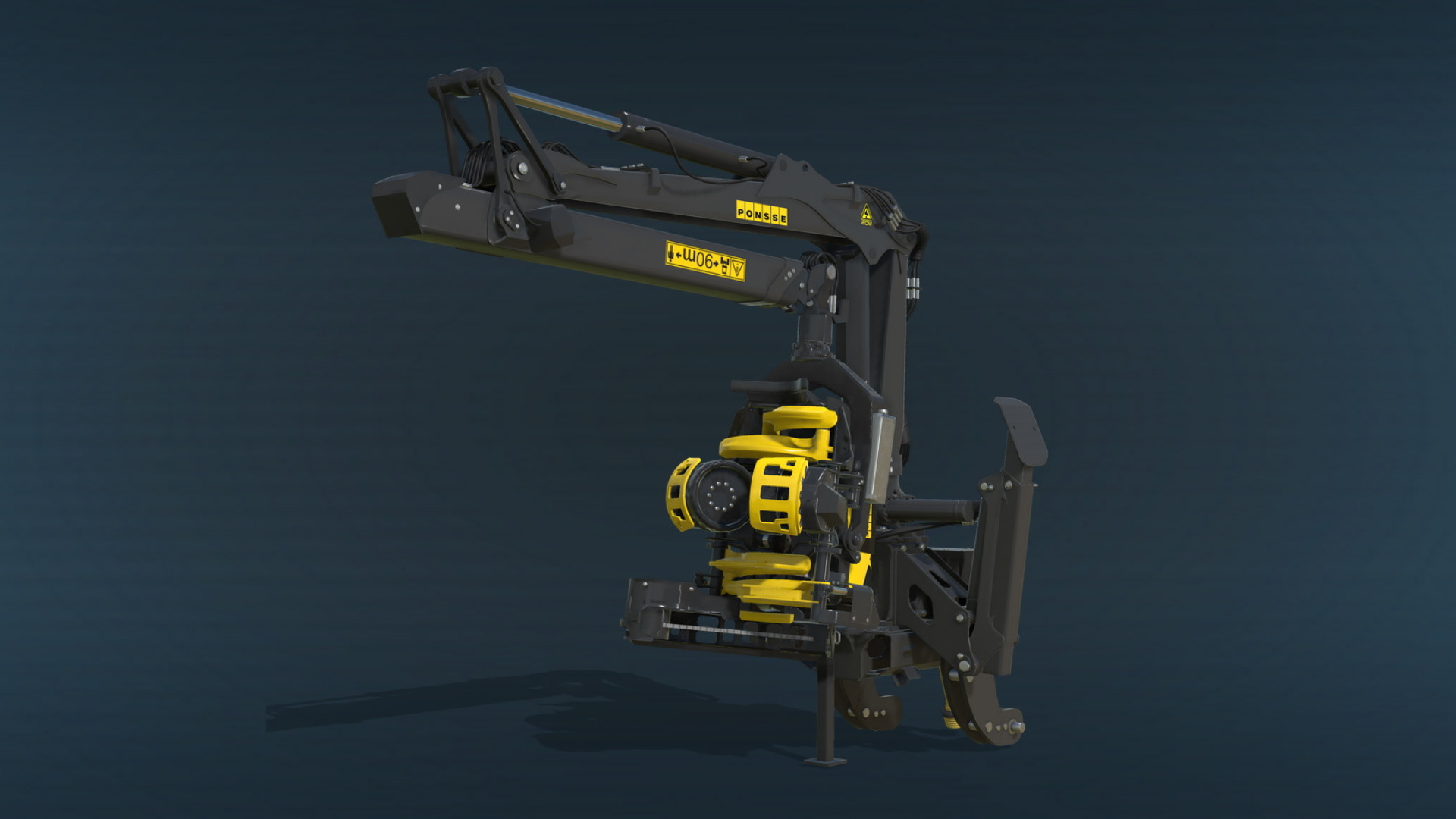 Ponsse 3 Point Woodharvester 1.0.0.0 - FS 22