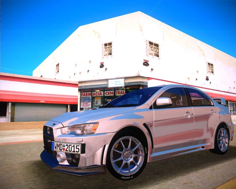 Mitsubishi Motor Evolution X FQ 400 - GTA: Vice City