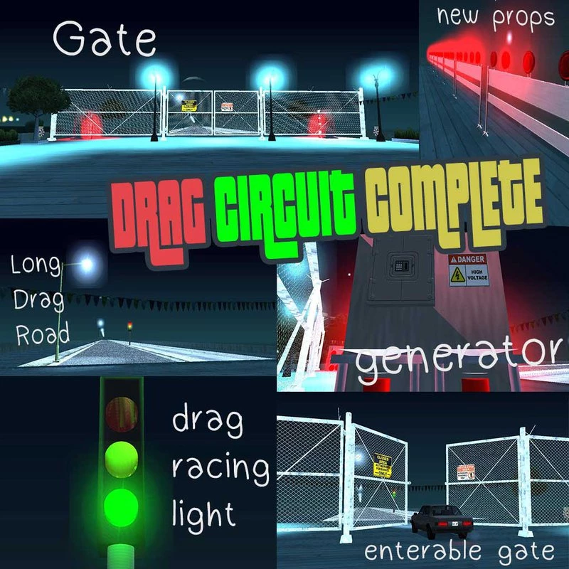 Drag Circuit Complete - GTA: SA