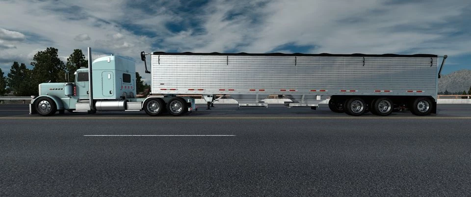 timpte grain trailer 5.0 - ATS