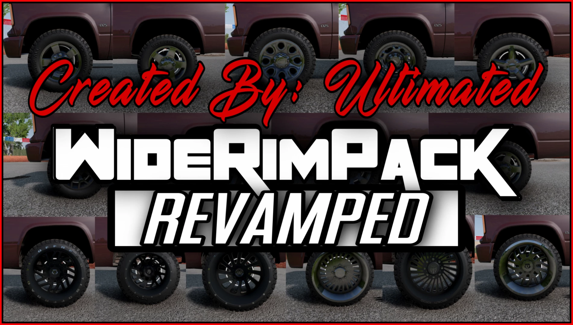 WideRimPack Revamp! V2 - BeamNG.drive