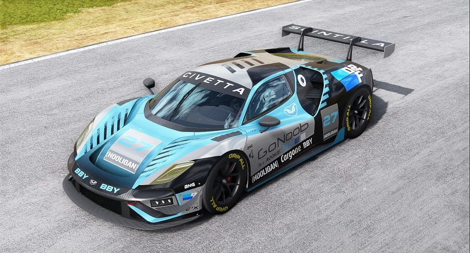 Scintilla GT3 Racing Parts 1.7.2 - BeamNG.drive