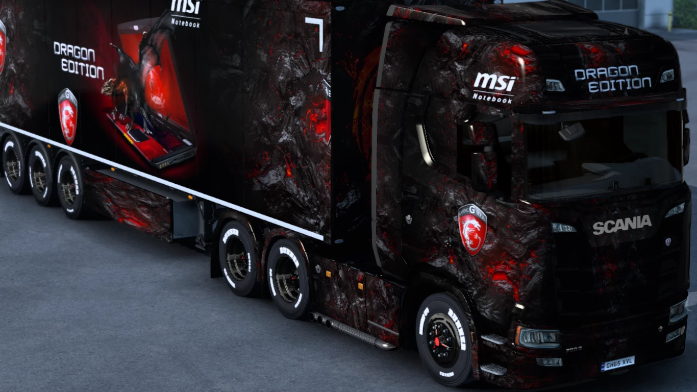 SCANIA MSI SKIN PACK 1.35 - 1.45 - ETS 2