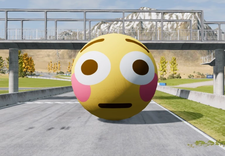 Flushed ball 1 - BeamNG.drive