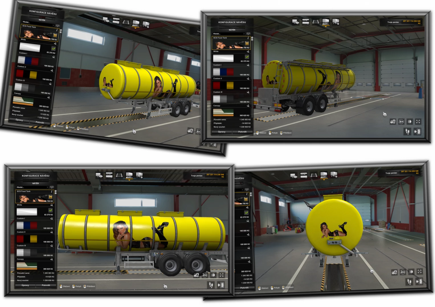 Standard Trailers - SCS Food Tank - by Deny 1.0 - ETS 2