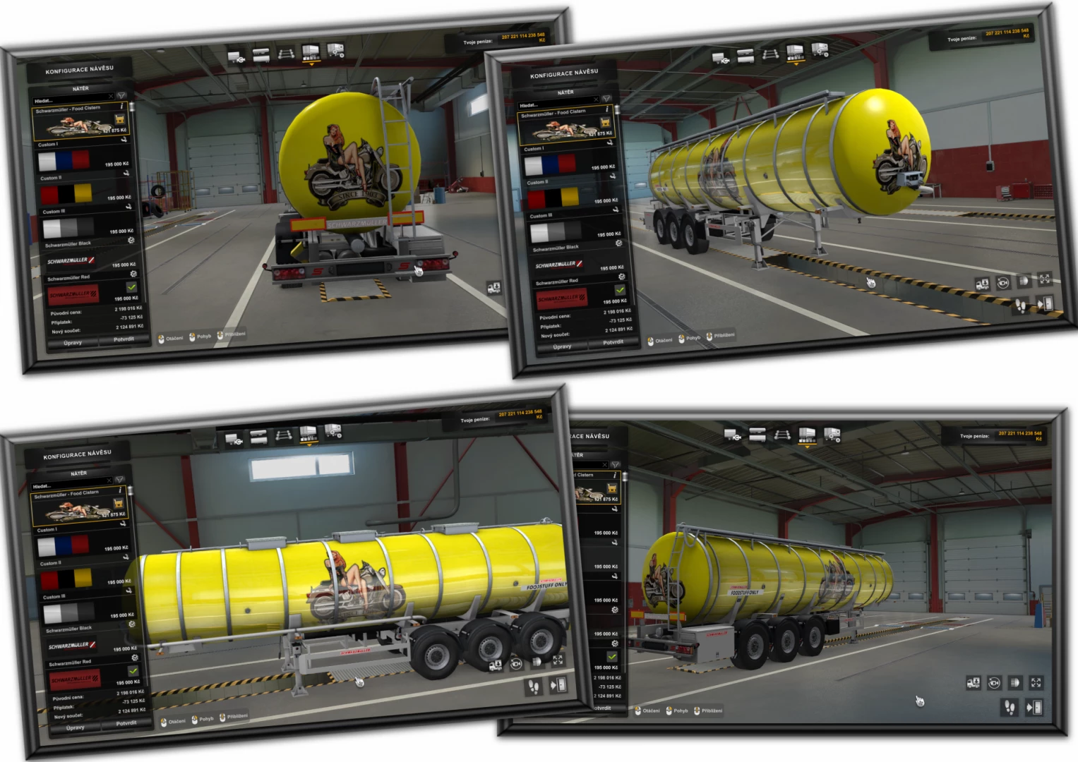 Schwarzmüller - Food Cistern - by Deny 1.0 - ETS 2